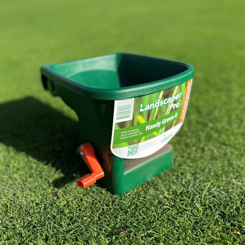 Hand-spreader | Lawn and Turf Contracting Ltd